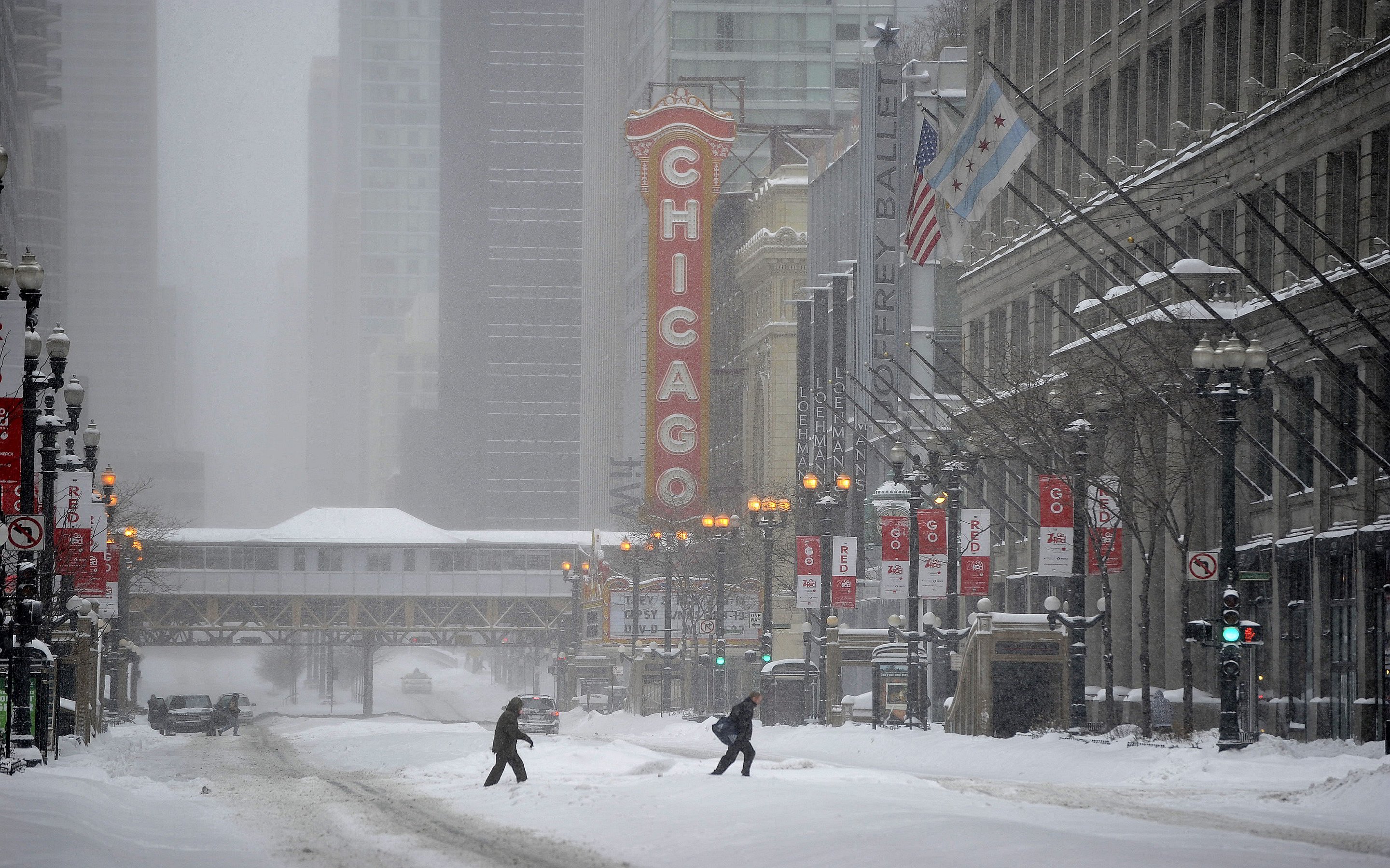 Chicago es tan frío que lo comparan con Siberia; lo nombran Chiberia ...